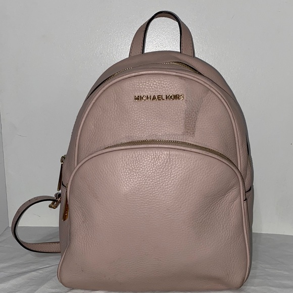 Michael Kors | Bags | Michael Kors Blush Leather Backpack | Poshmark